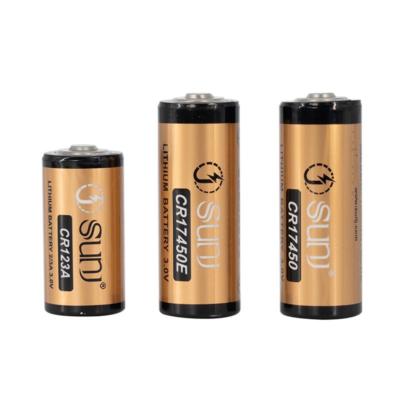 CR17450 2400mAh Lithium Manganese Dioxide Battery (Li-MnO2 battery)